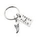 TRACK & FIELD Pewter Key Chain / Bag Tag - Ball Chain or Key Ring ...
