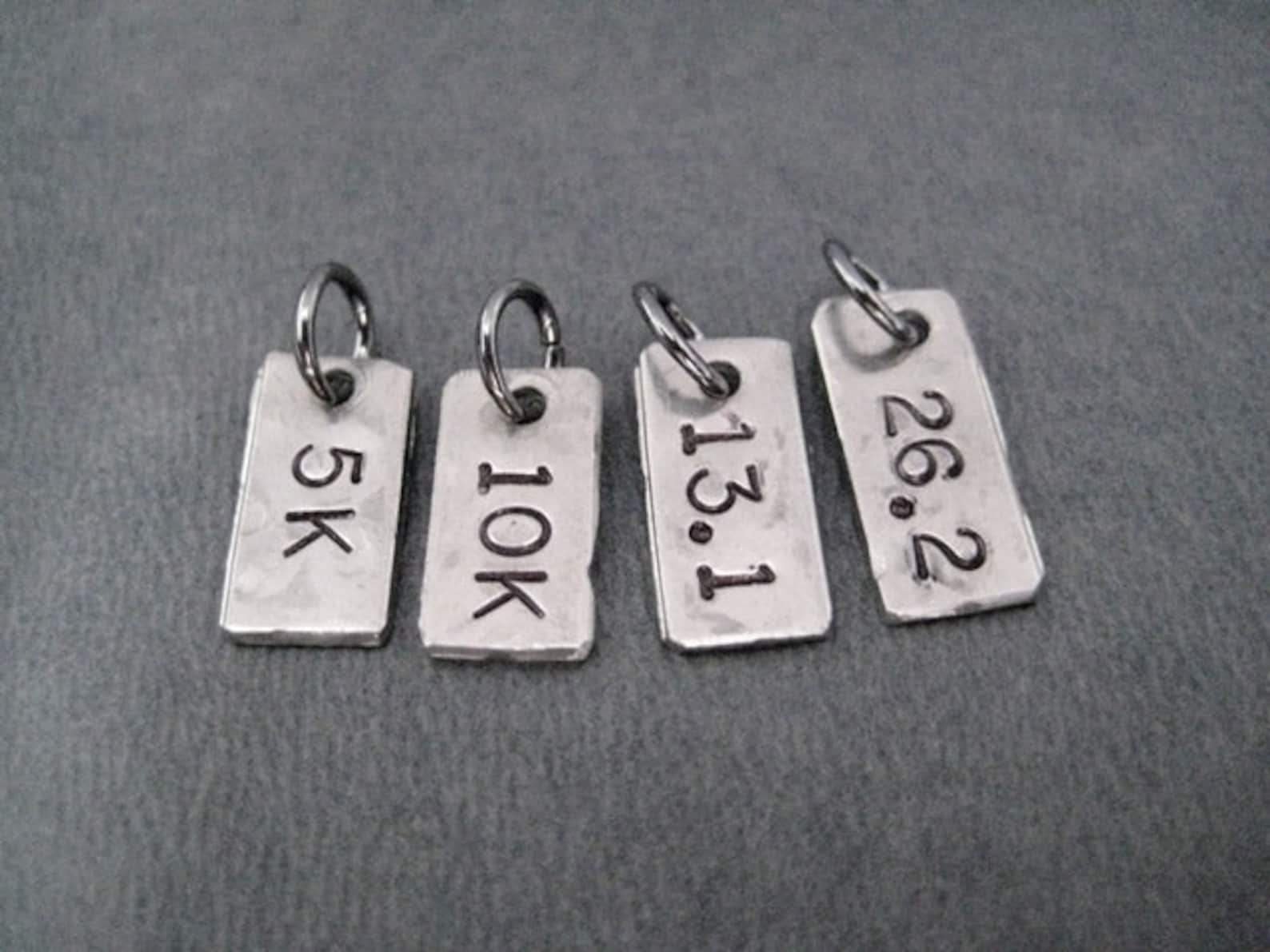 RUNNING SHOE DISTANCE Charm Set 1 Pewter Running Shoe Charm - Etsy