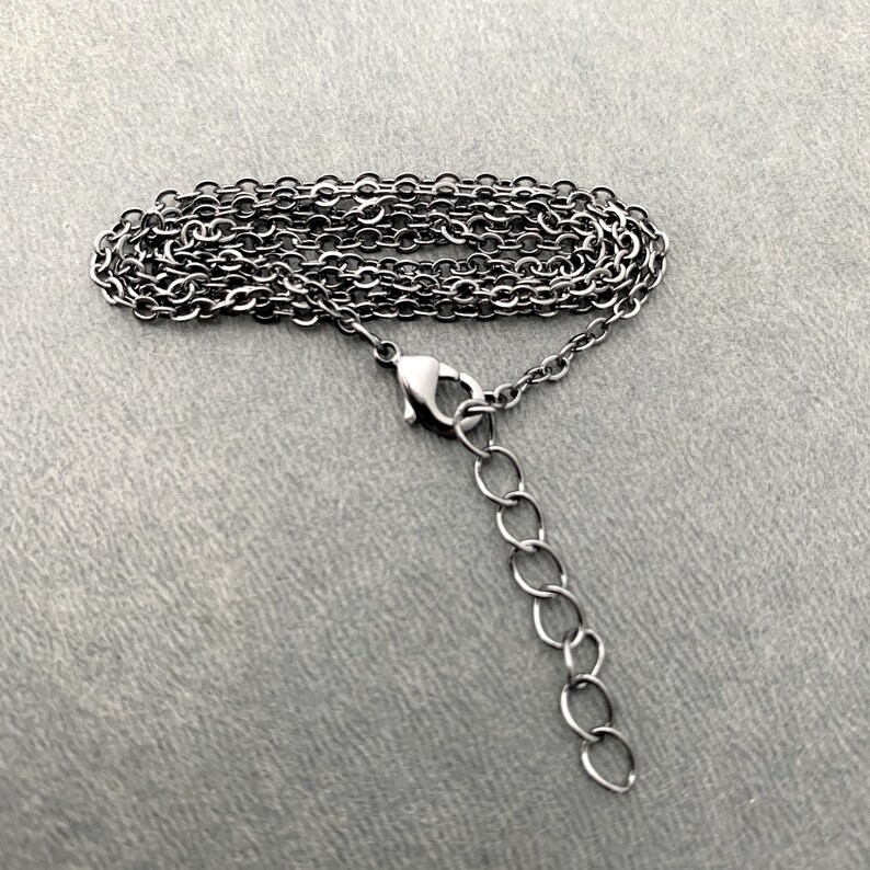 I AM a SWIMMER Necklace - Swimming Necklace on Gunmetal Chain ...