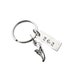 Run DISTANCE Key Chain / Bag Tag Large RUN 5k 10k 13.1 - Etsy