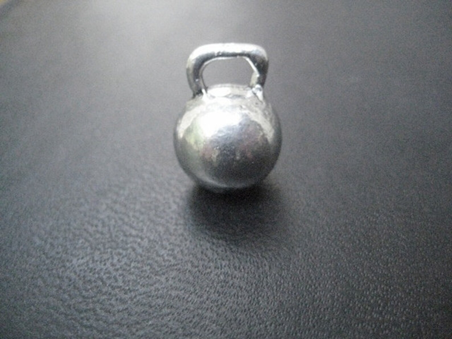 KETTLEBELL Workout Necklace - Pewter Kettlebell Charm - Workout ...