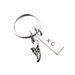Run DISTANCE Key Chain / Bag Tag Large RUN 5k 10k 13.1 - Etsy