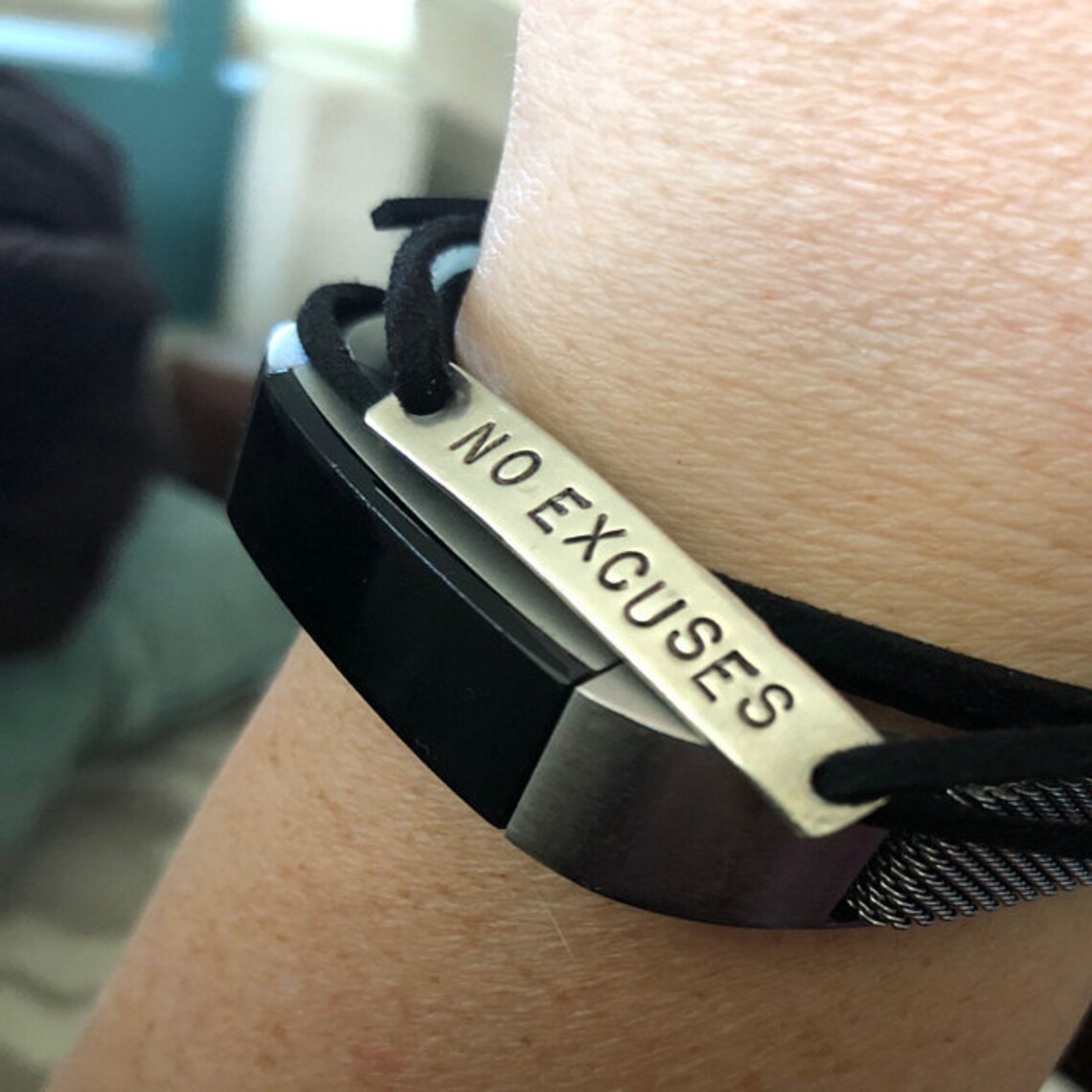 NO EXCUSES Wrap Bracelet Inspirational Jewelry Nickel - Etsy