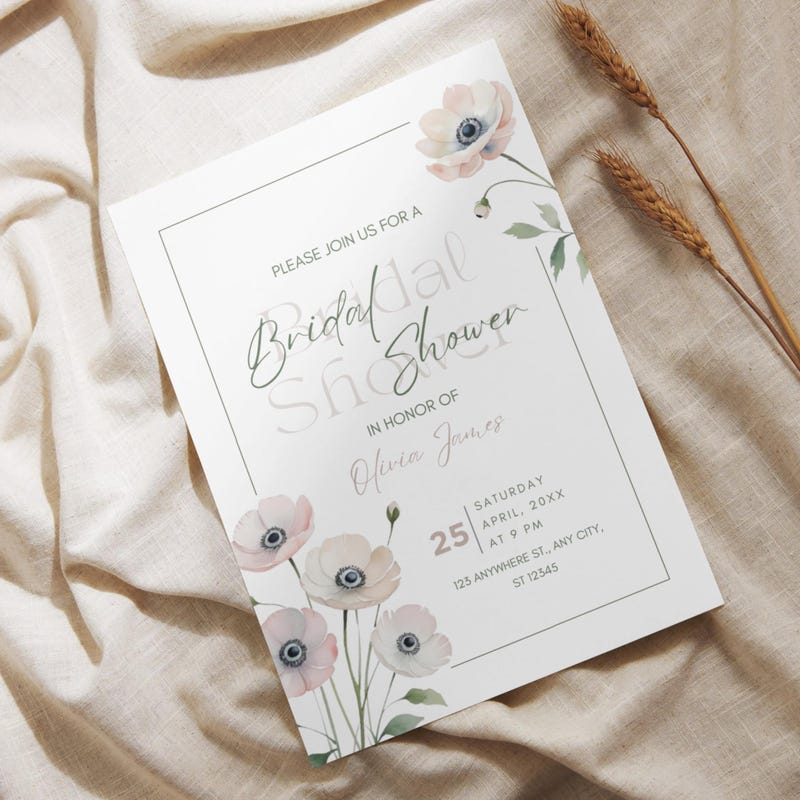 Sample Bridal Invitations - Etsy