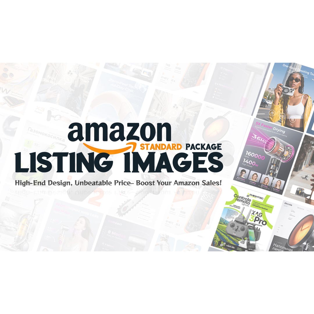 Product Listing Image Design – Core Product Package(7 Images) - Etsy