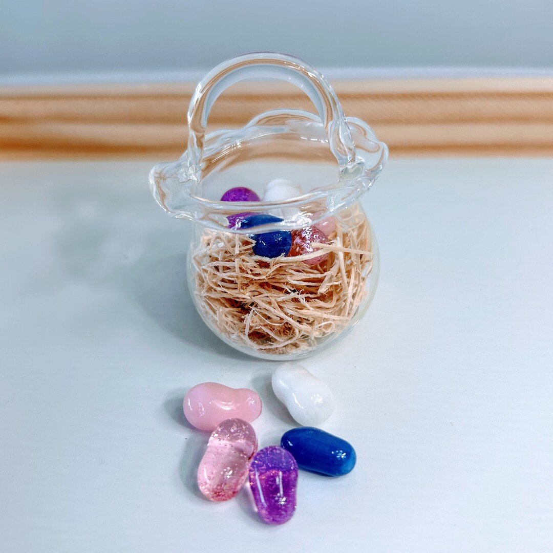Easter Baskets Handblown Glass - Etsy