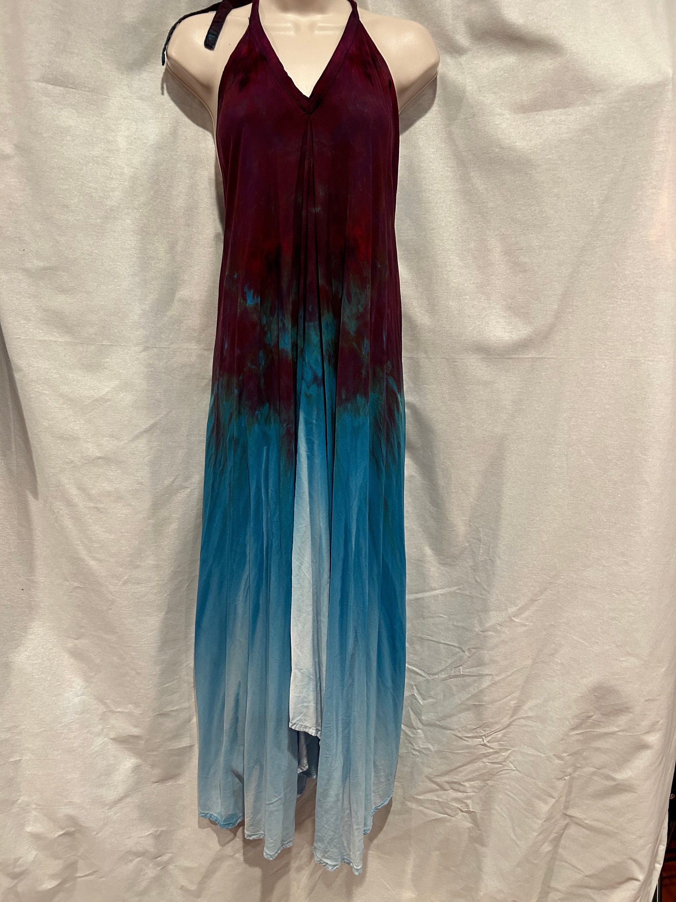 Tie Dye Sun Dress - Etsy