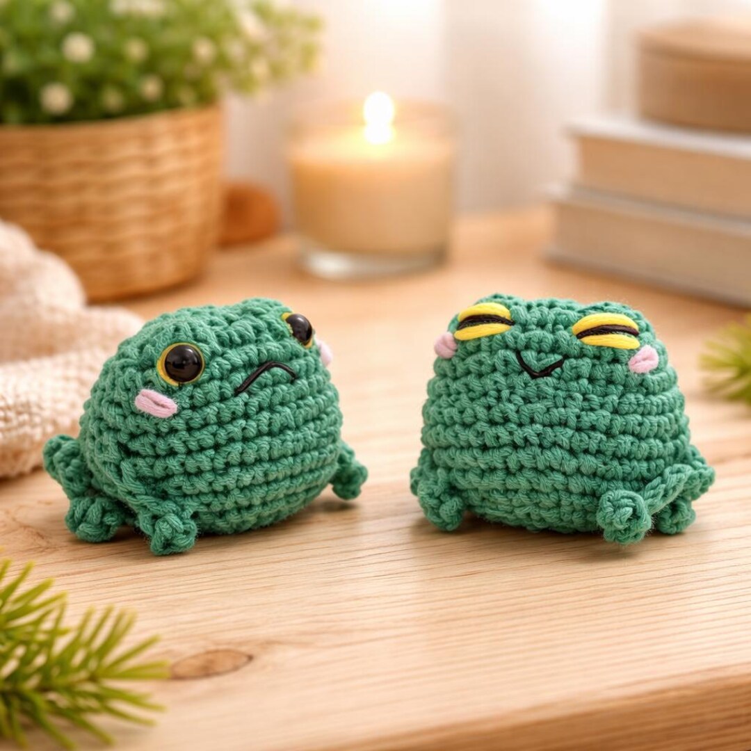 Crochet Amigurumi Tiny Magic Frog Pattern | Beginner Friendly | PDF ...