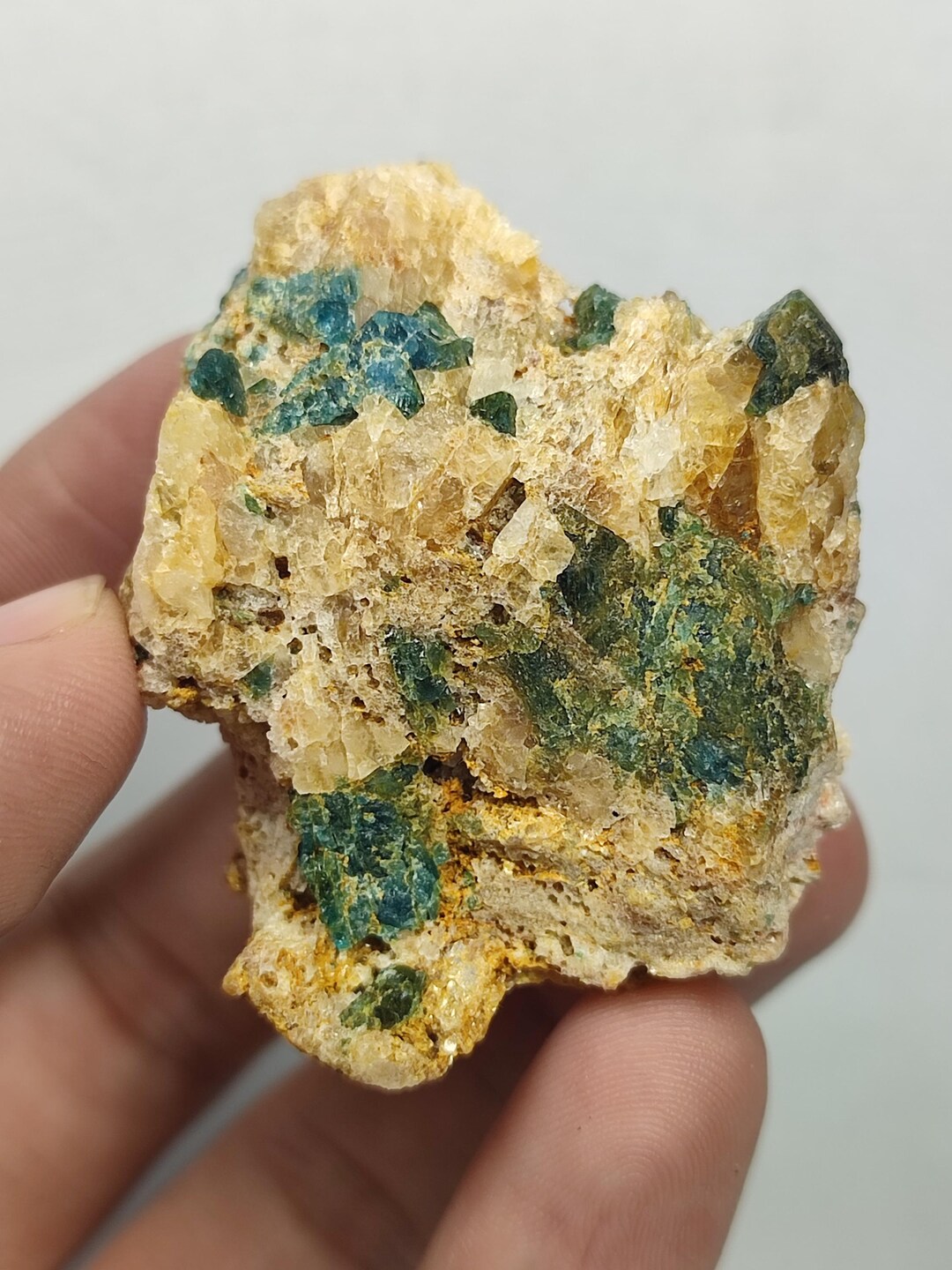 Natural Lazulite Sepcimen Crystal Pakistan- 1.65 Carat. - Etsy