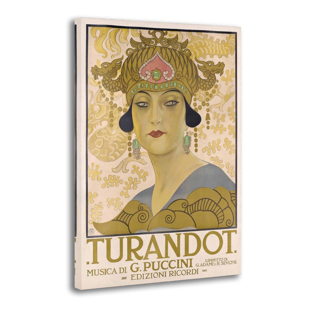 Turandot Song Poster Bathroom Bedroom Living Room Home Decor - Etsy