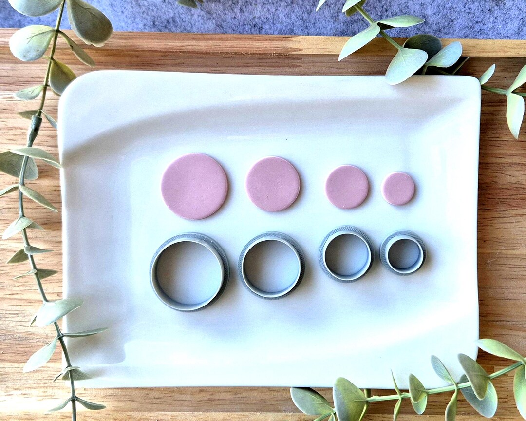 Polymer Clay Cutter, Round Basic Shape Clay Cutter, Cutter for Polymer ...