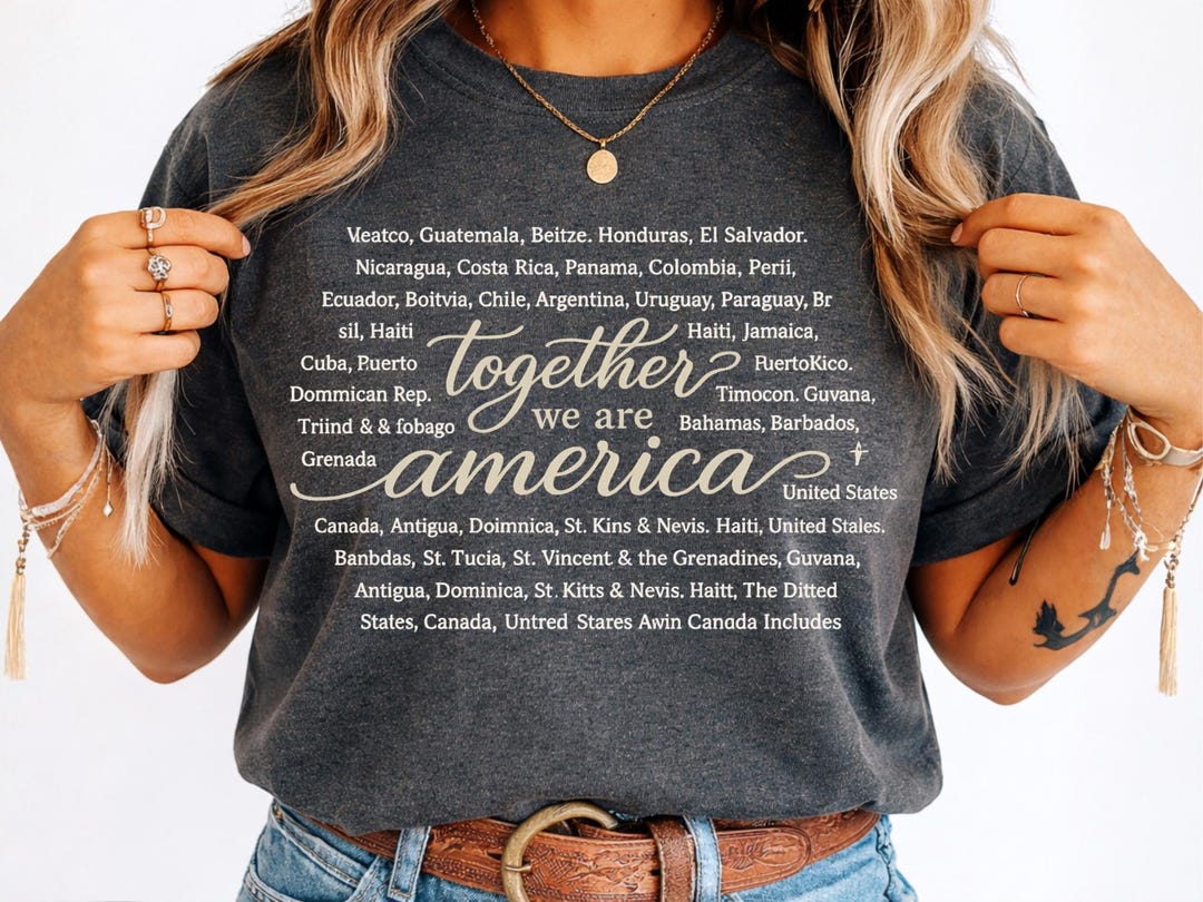 Together We Are America PNG | Patriotic Design for Cricut, Silhouette ...