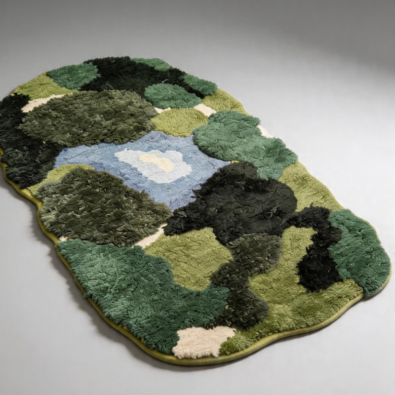 Moss Rug - Etsy