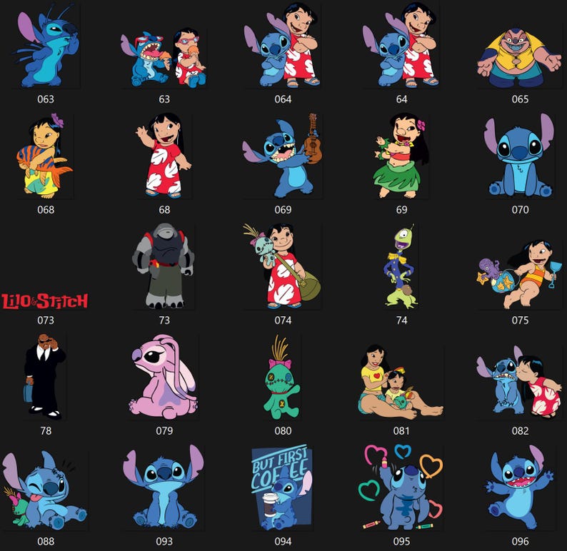999+ Stitch Files, Stitch SVG, Stitch Bundle, Stitch PNG, Stitch ...