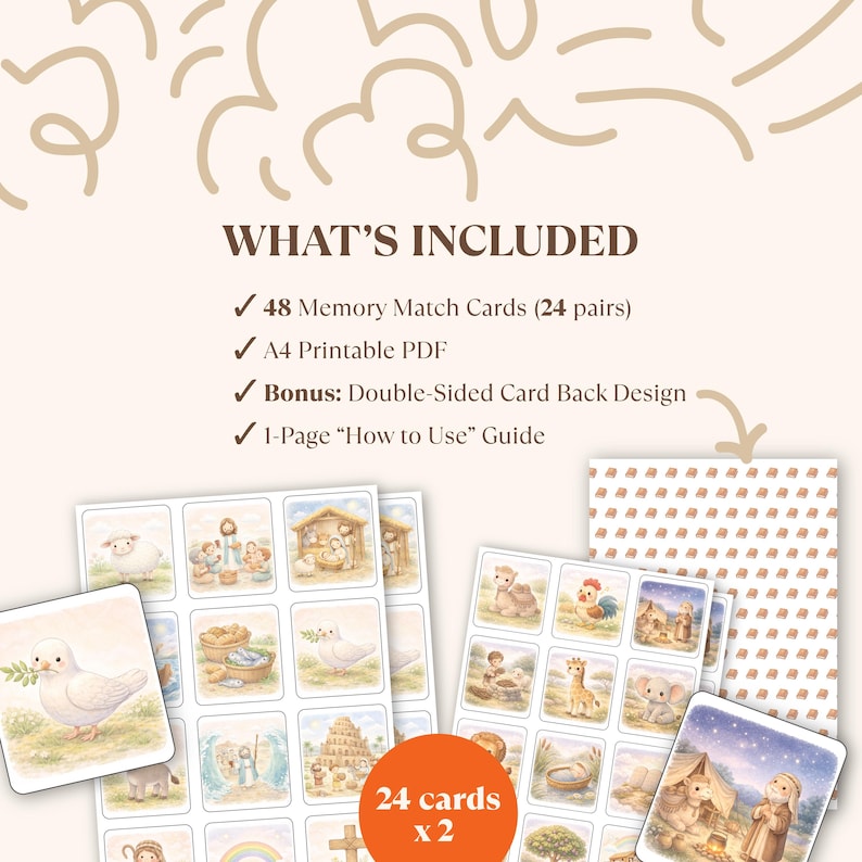 Memory Match Cards | Bible Activity | Scripture Cards | Printable ...