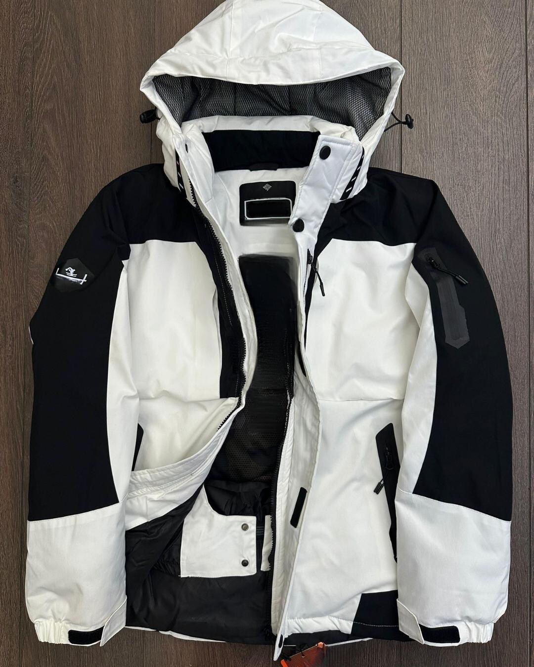 Men’s Thermal Winter Jacket – Waterproof Hooded Outdoor Coat- White - Etsy