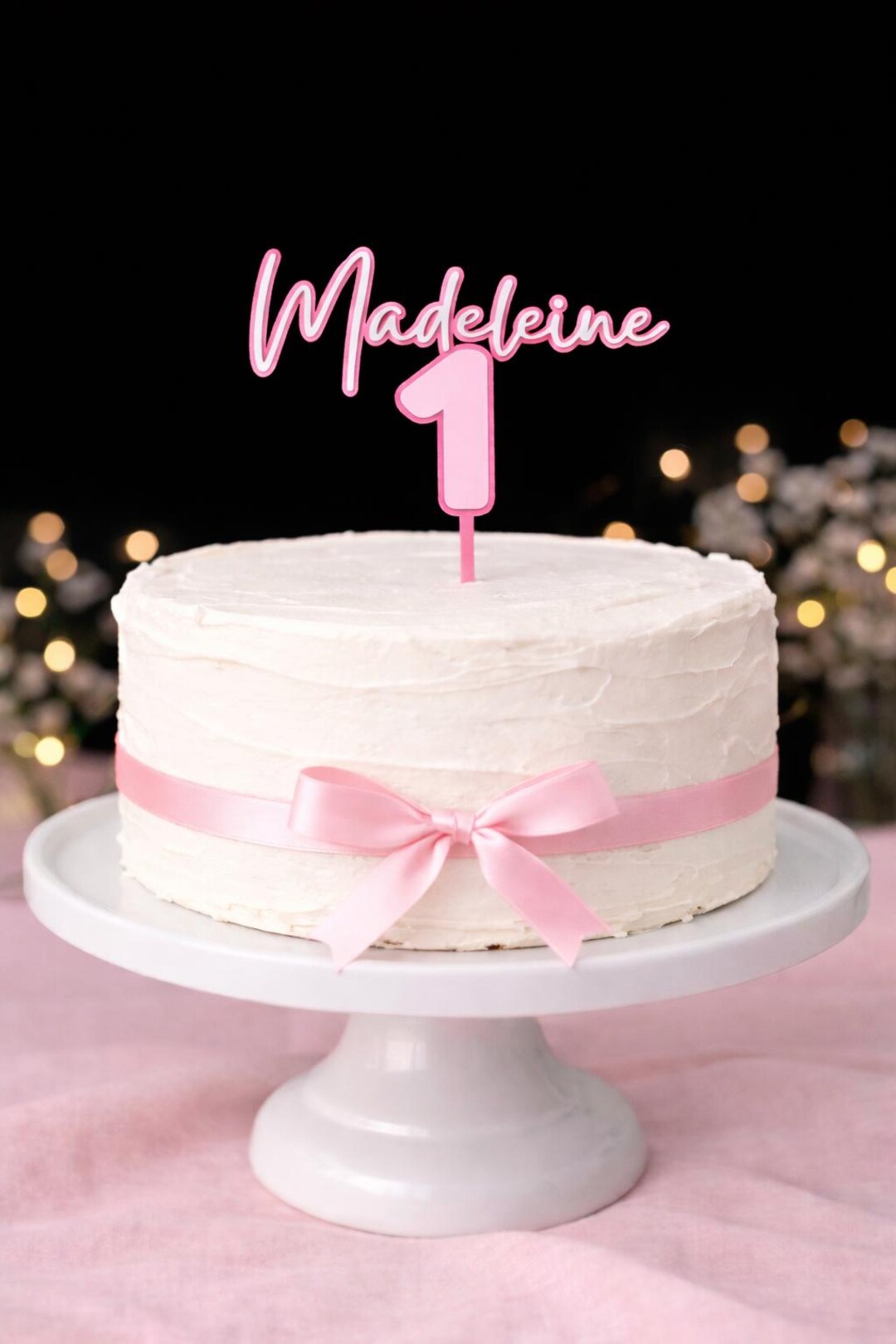 Customised Birthday Cake Topper 3D Printed - Etsy