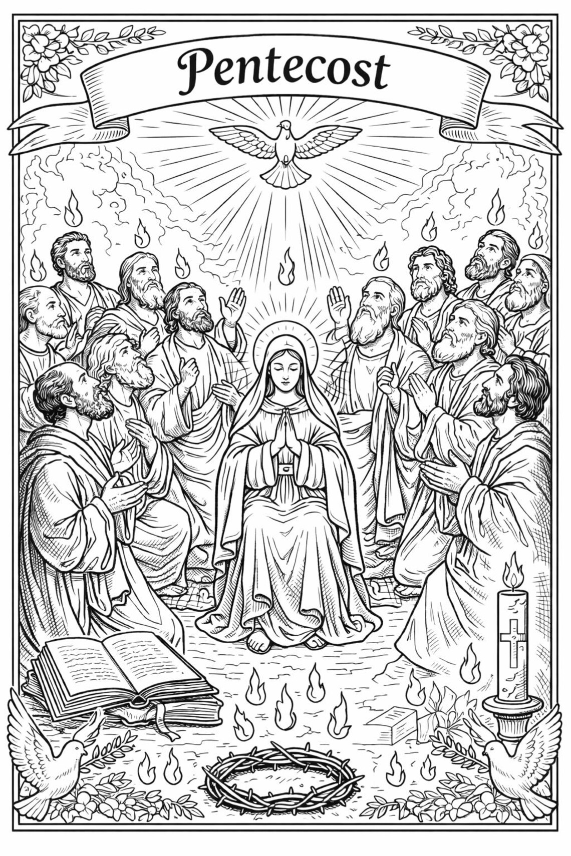 Lent, Easter, and Pentecost Family Bundle | Catholic Printable PDF Set ...