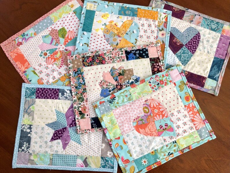 Mug Rug Kits - Etsy