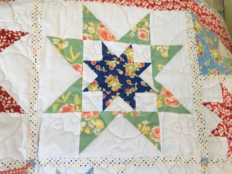 American Picnic Quilt Pattern & Kit - Etsy