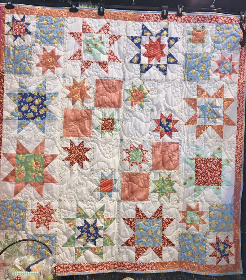 American Picnic Quilt Pattern & Kit - Etsy