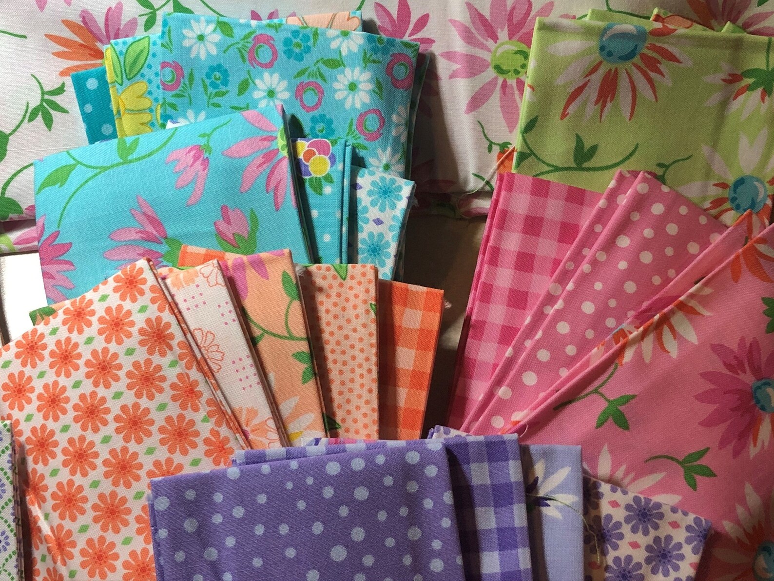 9 Patch Fun Pattern, Kit and Backing - Etsy