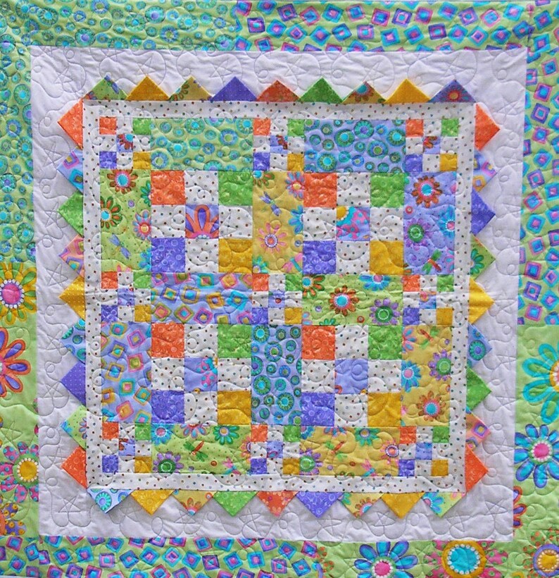 Fun Baby Quilt - Etsy