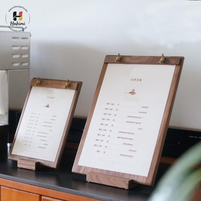Brass Menu Cover - Etsy