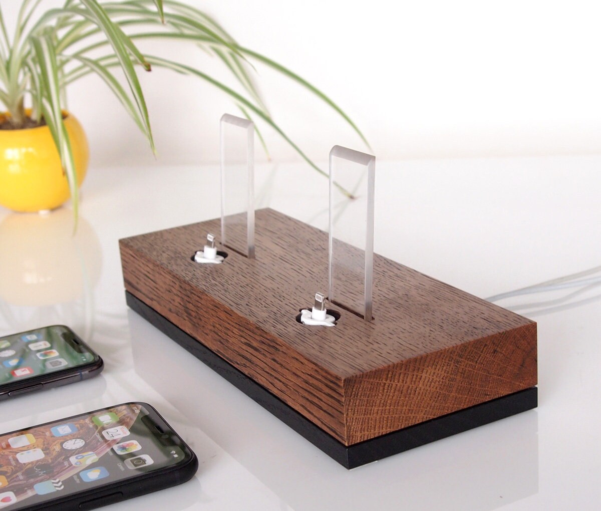 Iphone Dual Docking Station Android Dual Docking Station - Etsy