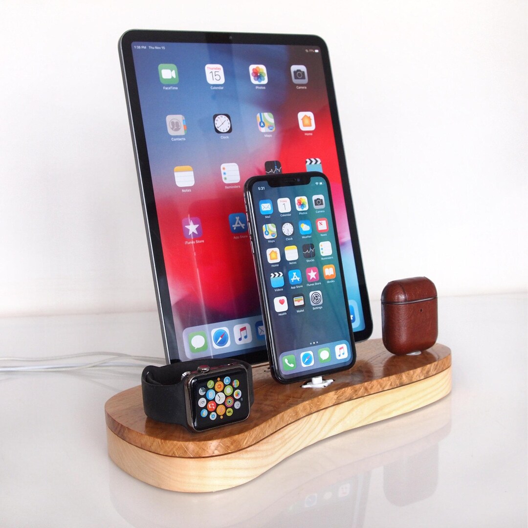 Nightstand Apple Dock,apple Organizer, Nightstand Dock, Organize Your ...