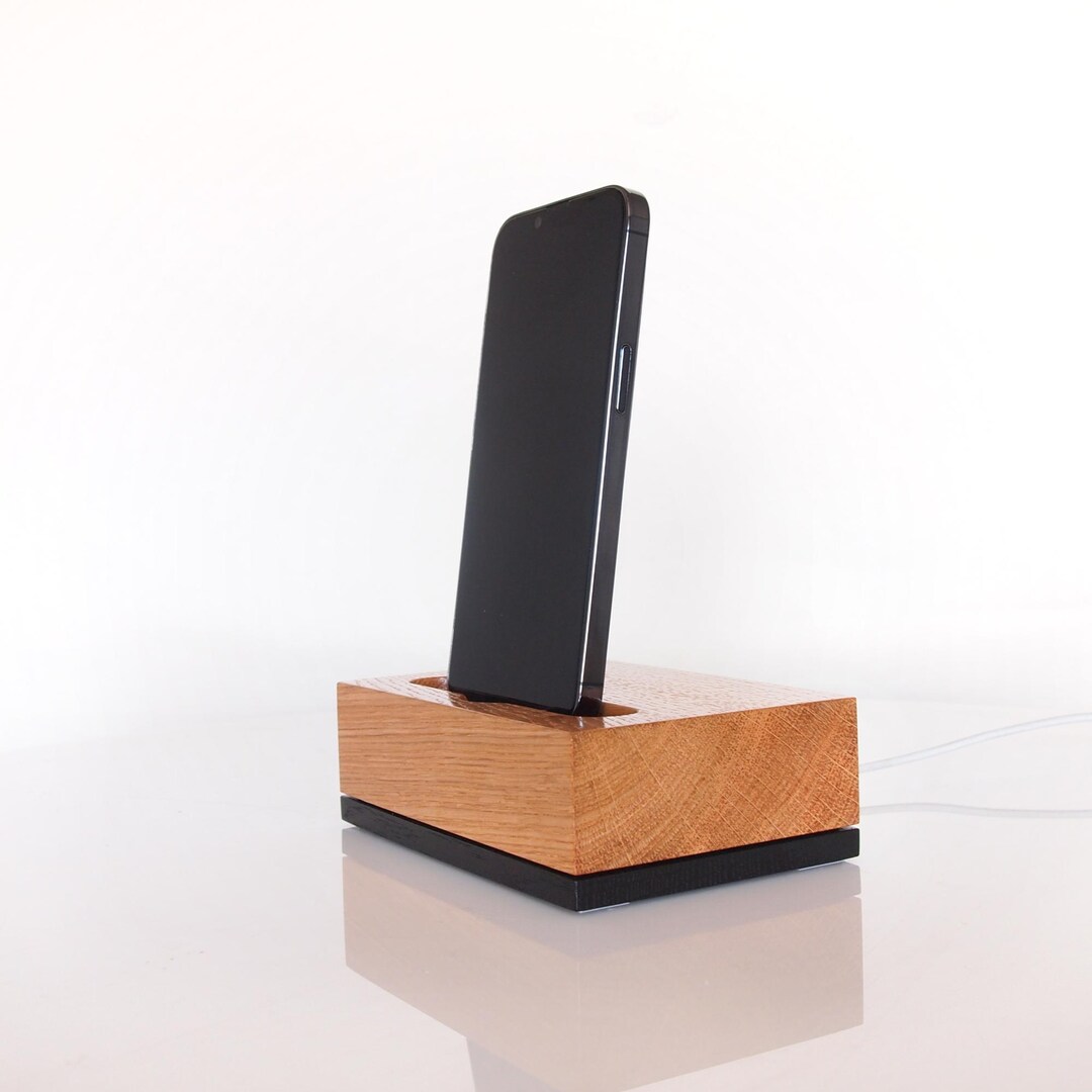 IPhone - Android Docking Station, Wooden Dock, Handmade Quality, iPhone ...