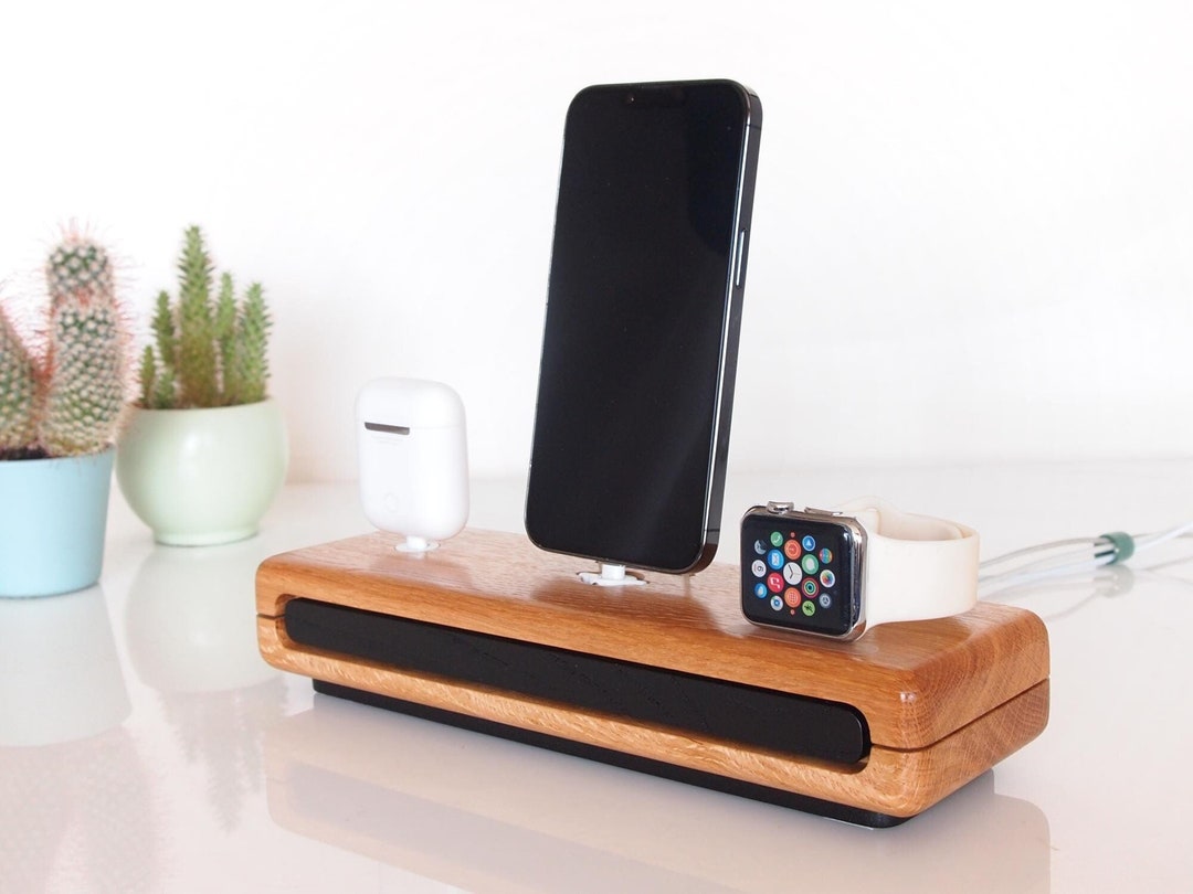 Unique Retro Apple Docking Station - Any Apple Watch Dock / Any iPhone ...