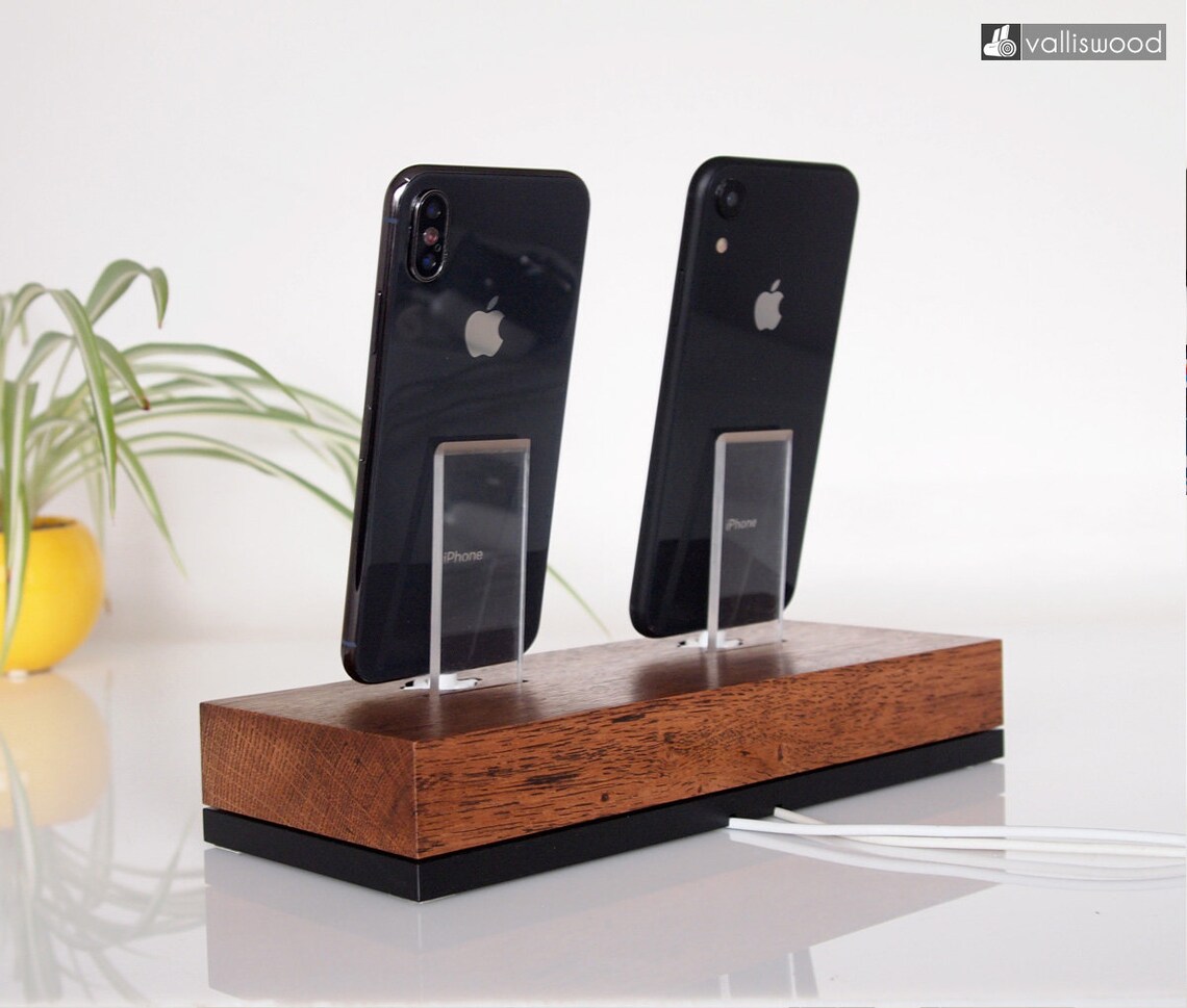 Iphone Dual Docking Station Android Dual Docking Station - Etsy