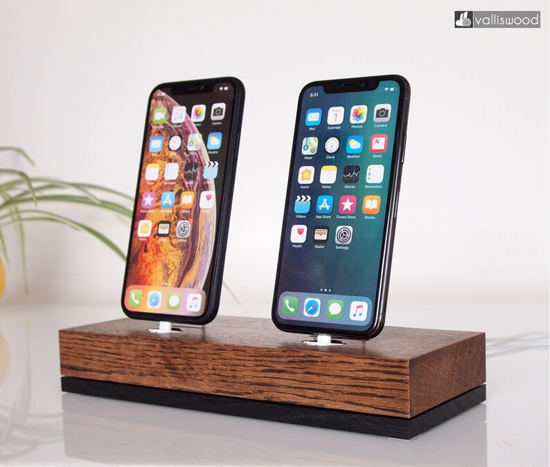 IPhone dual docking station Android dual docking station | Etsy