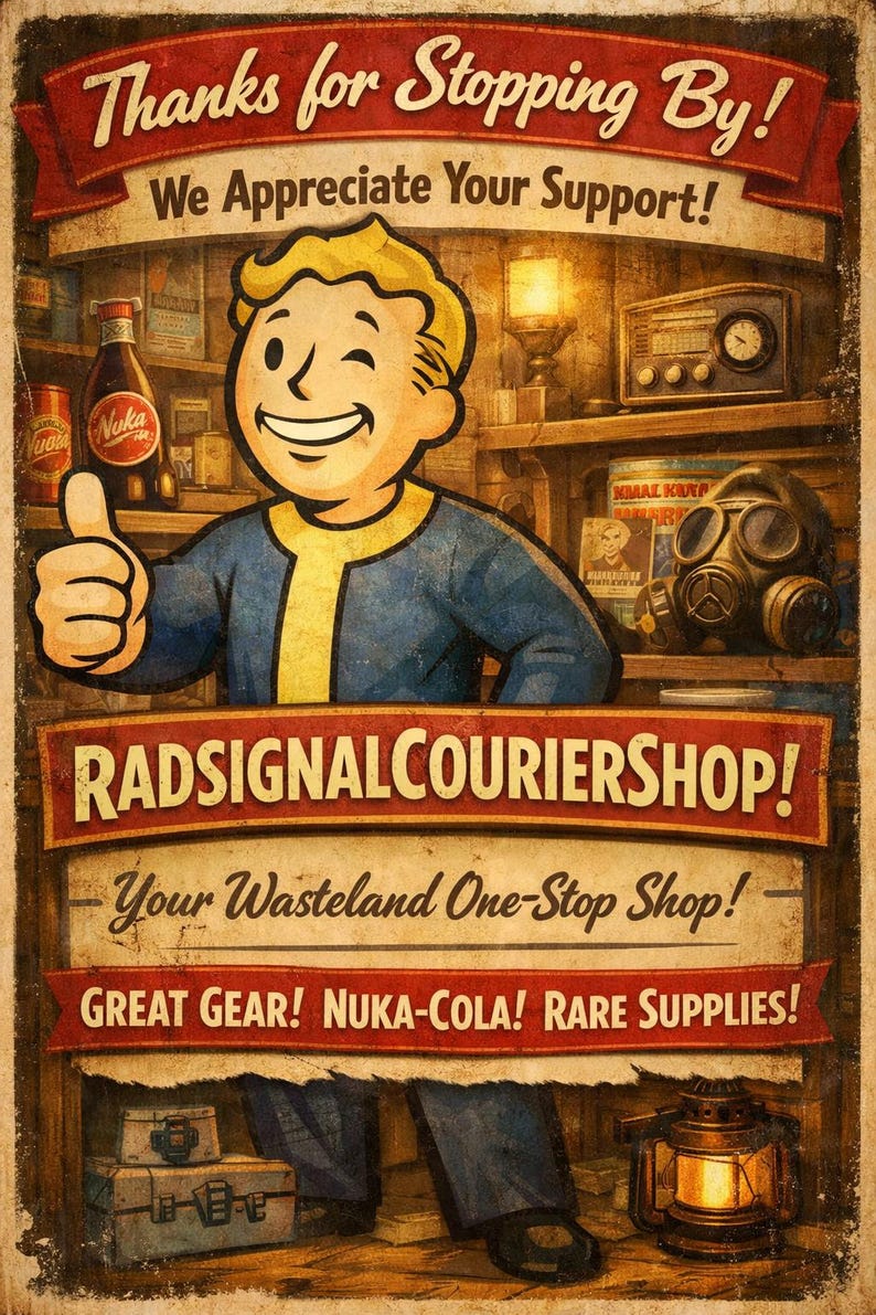 Fallout Poster - Red Menace From China! - Etsy