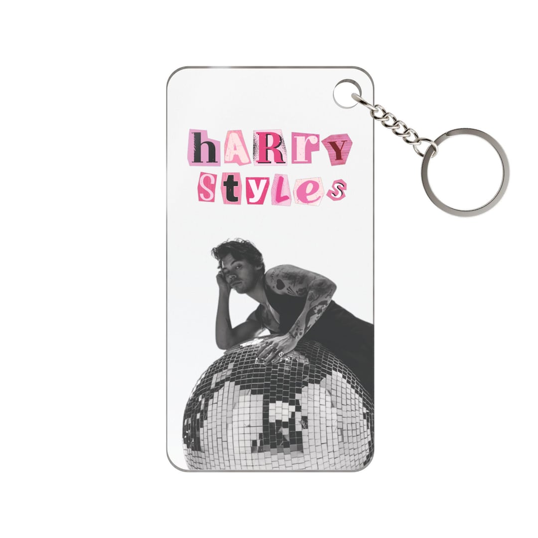 Harry Styles Disco Photo Keychain | Acrylic Printed Charm - Etsy