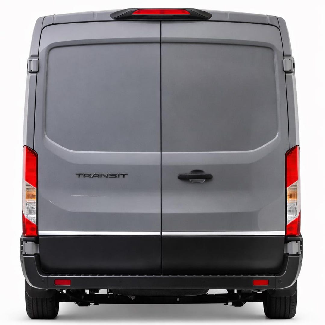 Ford Transit VI 2013+ CHROME Trunk Door Decorative Strips - Etsy