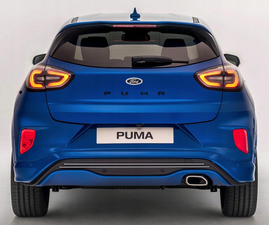 Ford Puma - Chrome Rear Bumper Decorative Strips, 2 Pcs - Etsy