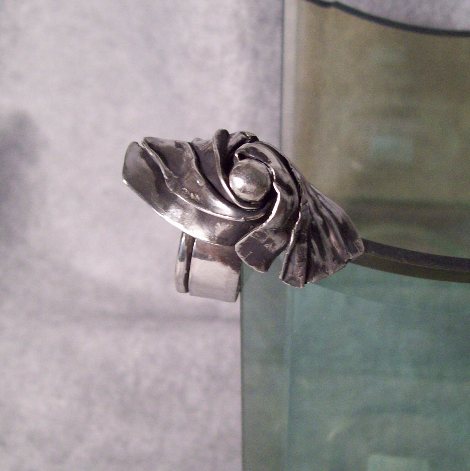 Sterling Silver Fold Formed Ring - Etsy