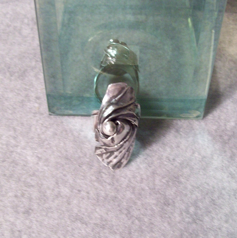Sterling Silver Fold Formed Ring - Etsy
