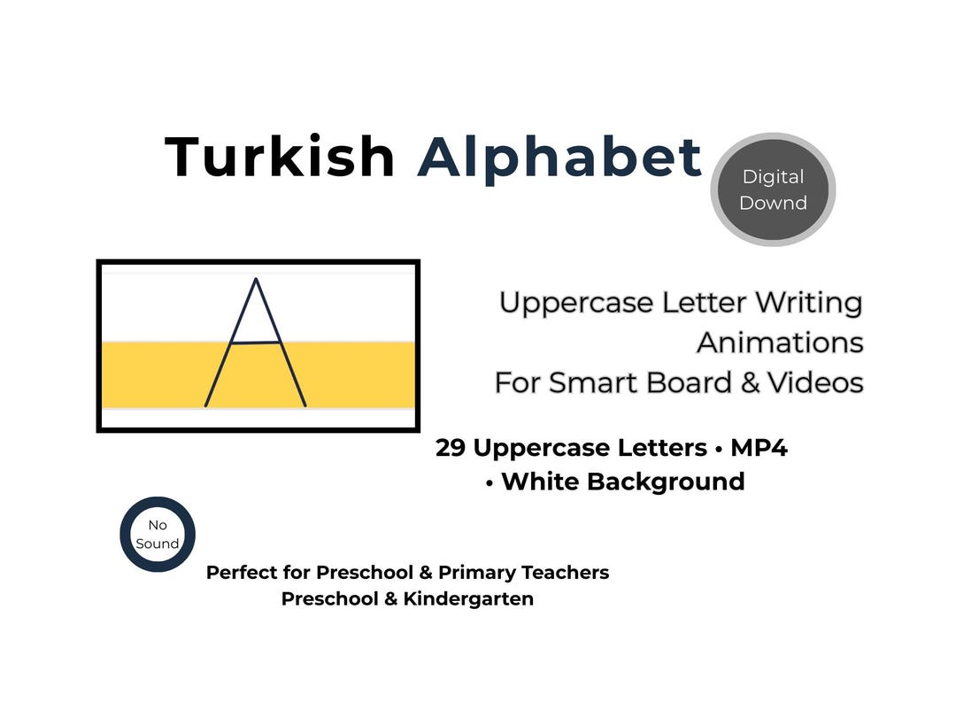 Uppercase Letter Writing Animation | Lined Capital Letters ...