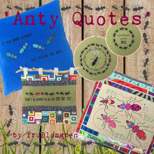 Ant Embroidery - Etsy