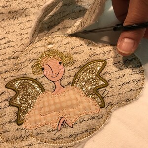 GUARDIAN ANGEL MOBILE, Small - for the 4 X 4" Hoop, Three Different ...