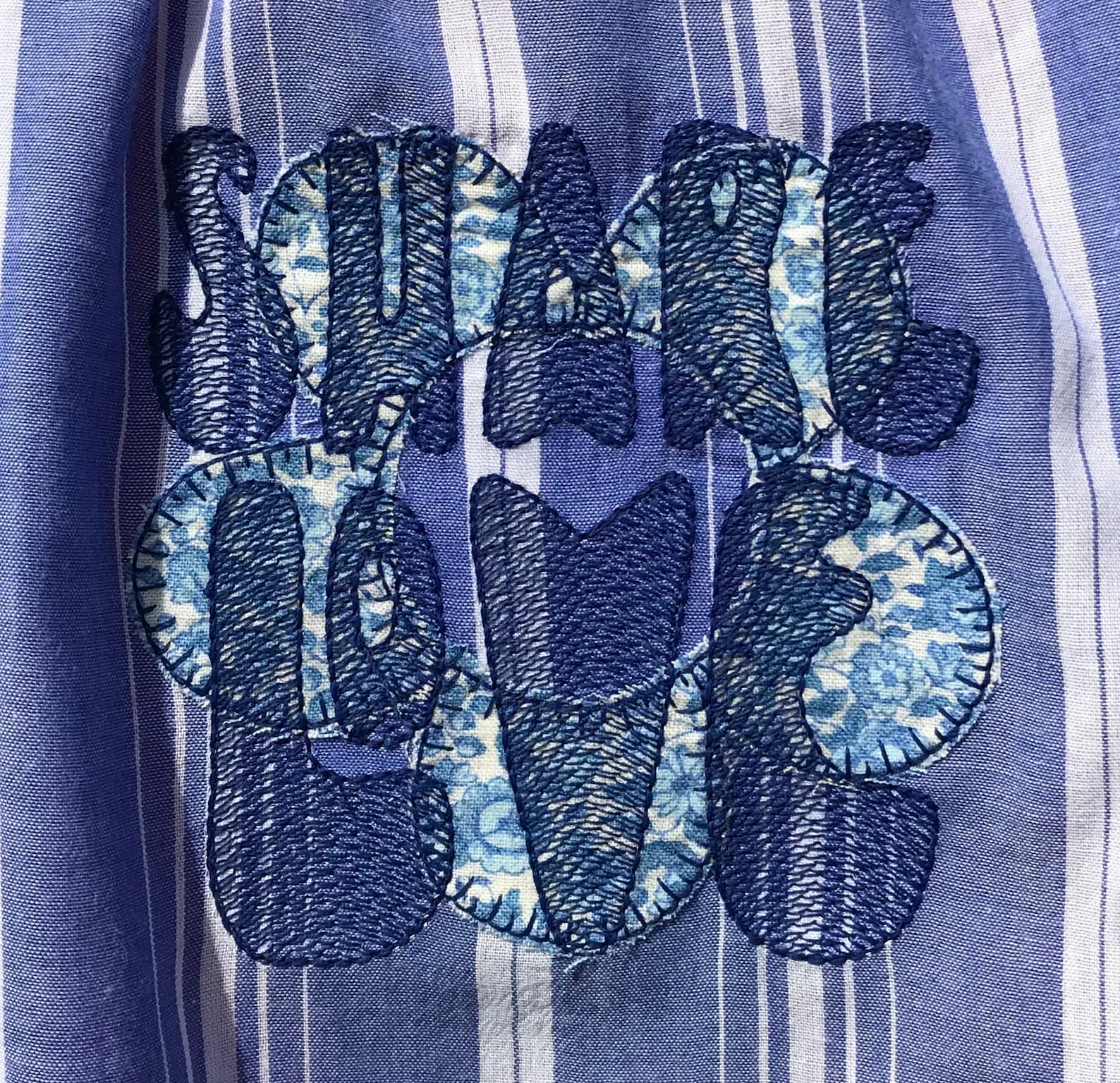 4 Small Machine Embroidery Designs 10 X 10 Cm: Curved - Etsy