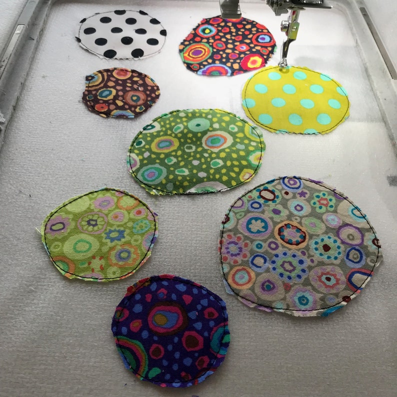 REVERSE APPLIQUE CIRCLES - 5 Different, Fun Ways of Appliqué, a ...