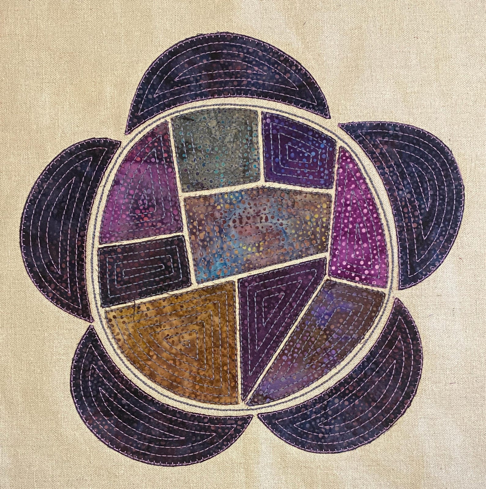 7 Sashiko Style Fabric Collages - Appliqué Designs to Make on Your ...