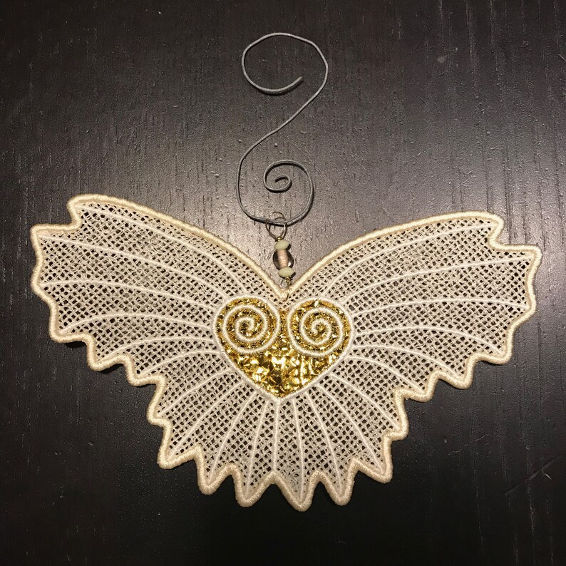 FSL Angel Wings and Motifs: Hearts in Wings... December 14th - Etsy