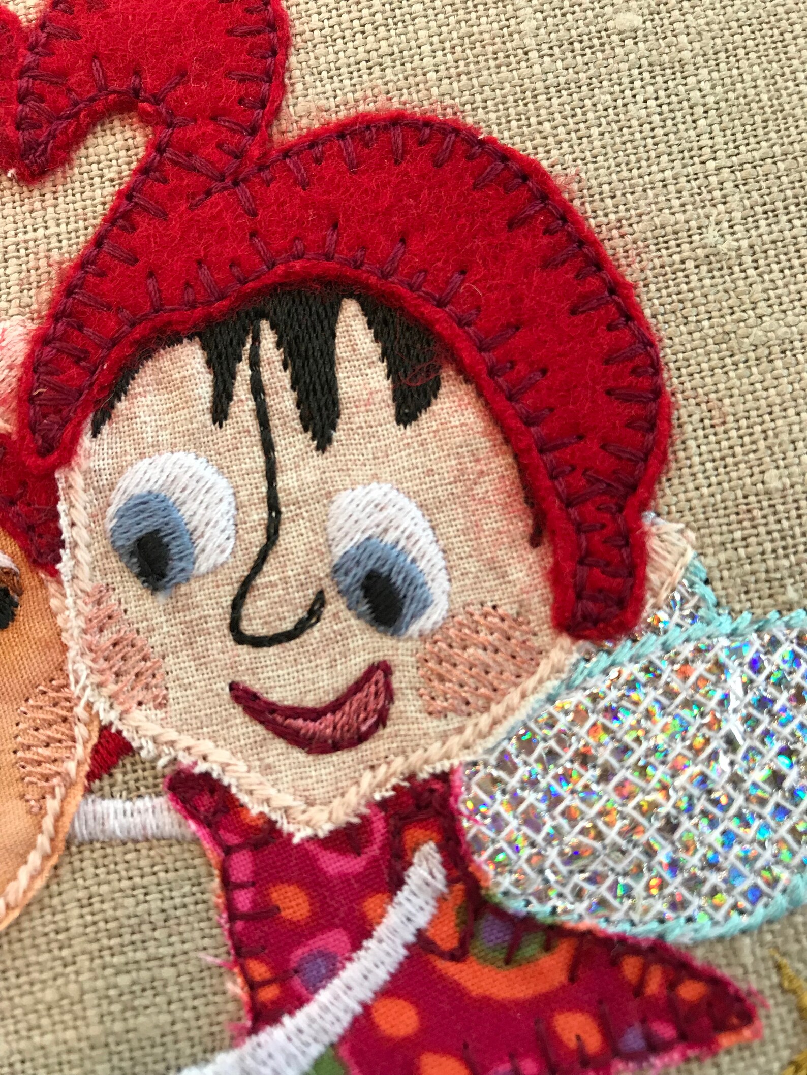 PIXIE ANGELS in LOVE Design for Embellishing Your Textile | Etsy