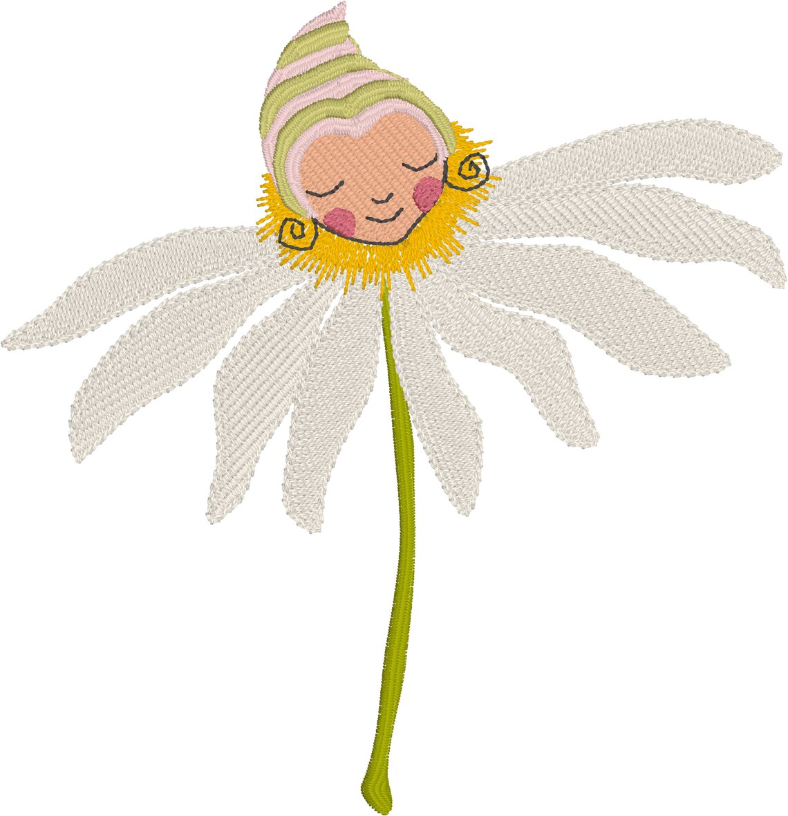 WHIMSICAL FLOWER FAIRIES Four Sizes 2 Cute Smaller Motifs: - Etsy