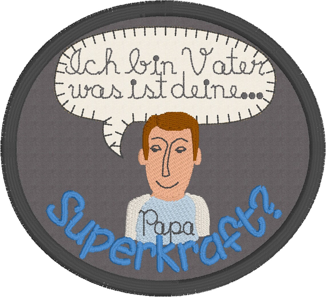 Father's DAY, Whimsical, Cartoonish PATCHES to Celebrate Father's Day ...